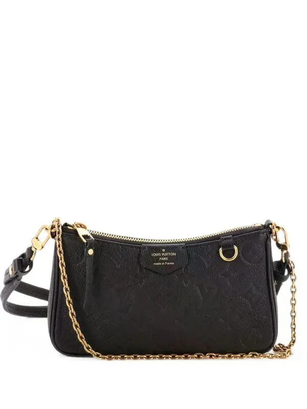 LOUIS VUITTON Easy Pouch On Strap Monogram Empreinte Leather Shoulder Bag