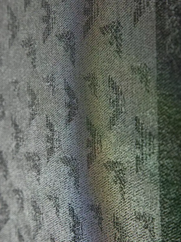 Emporio Armani Jacquard Frayed Scarf