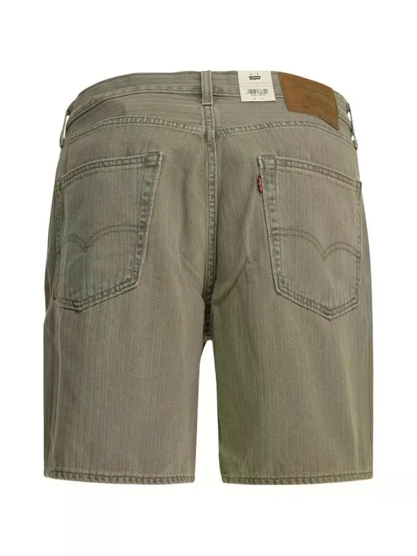 LEVI'S 468 Stay Loose Herringbone Denim Shorts
