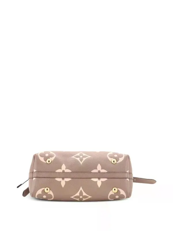 LOUIS VUITTON Carryall Bicolor Monogram Empreinte Giant Pm Hobo Bag - Neutrals
