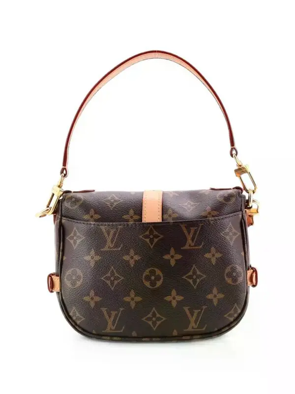 LOUIS VUITTON Saumur Handbag Monogram Canvas Bb Crossbody Bag
