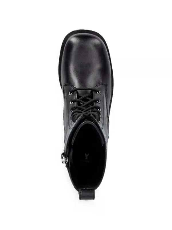 Patrizia Pepe Lace-up Leather Boots