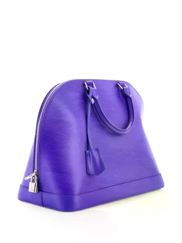 LOUIS VUITTON Alma Handbag Epi Leather Gm Satchel