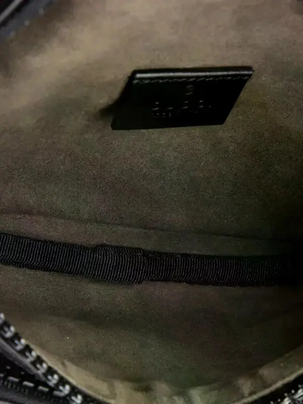 Gucci Eden Waist Bag Gg Coated Canvas Medium Belt Bag