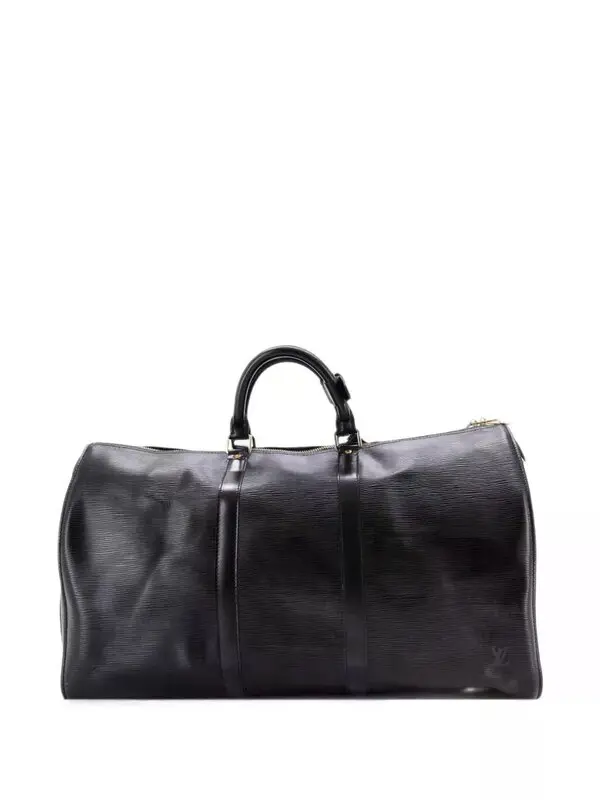 LOUIS VUITTON Keepall Bag Epi Leather 50 Travel Bag