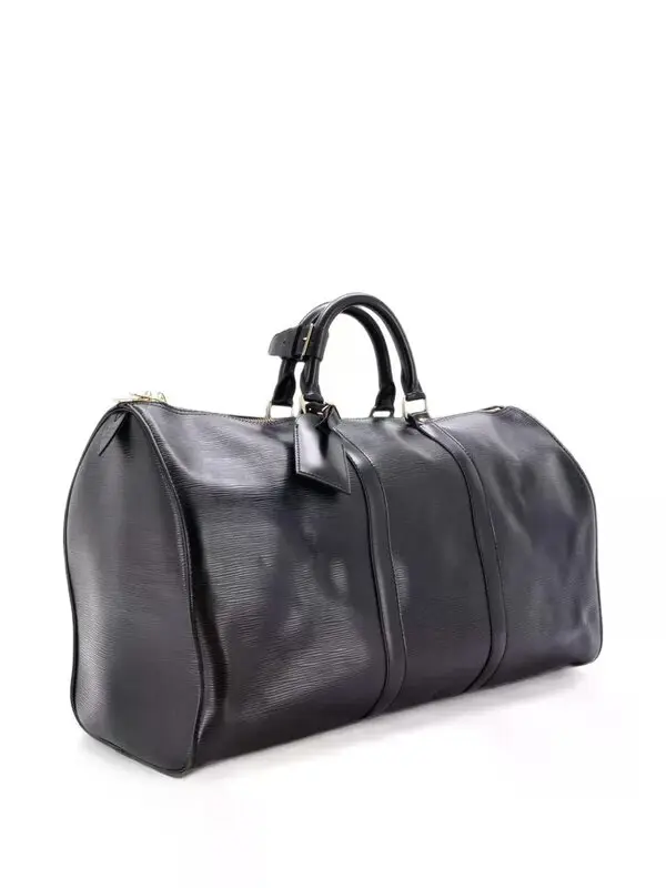 LOUIS VUITTON Keepall Bag Epi Leather 50 Travel Bag