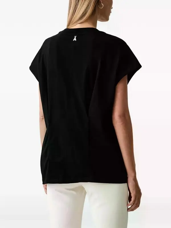 Patrizia Pepe Logo-plaque Cap-sleeve T-shirt
