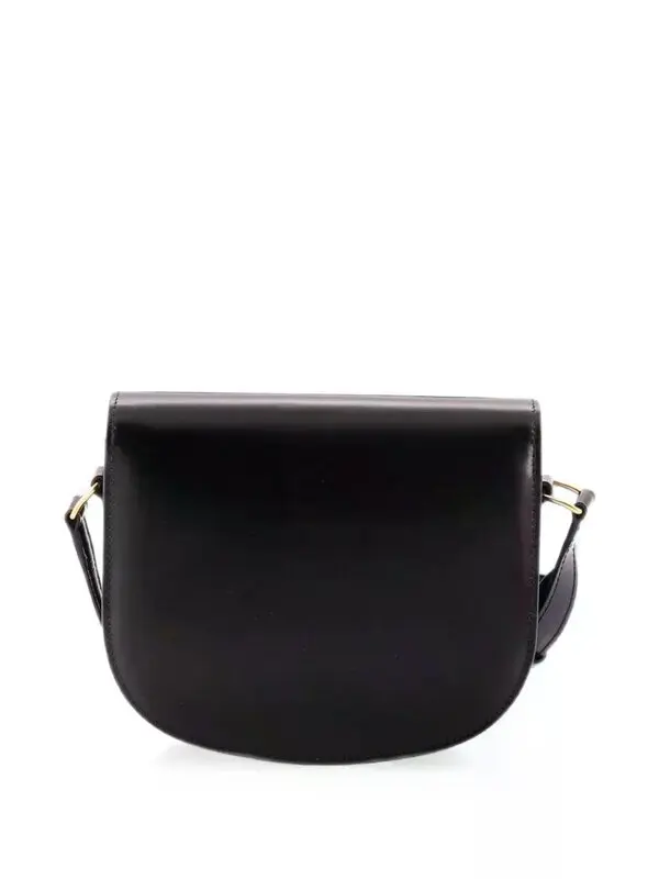 Celine Triomphe Besace Clea Flap Bag Leather Shoulder Bag