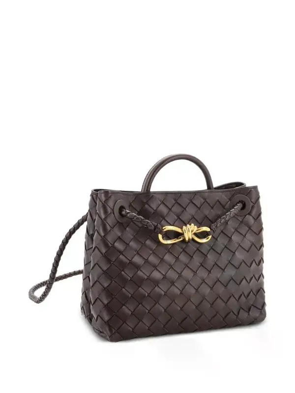 Bottega Veneta Andiamo Nappa Satchel - Brown