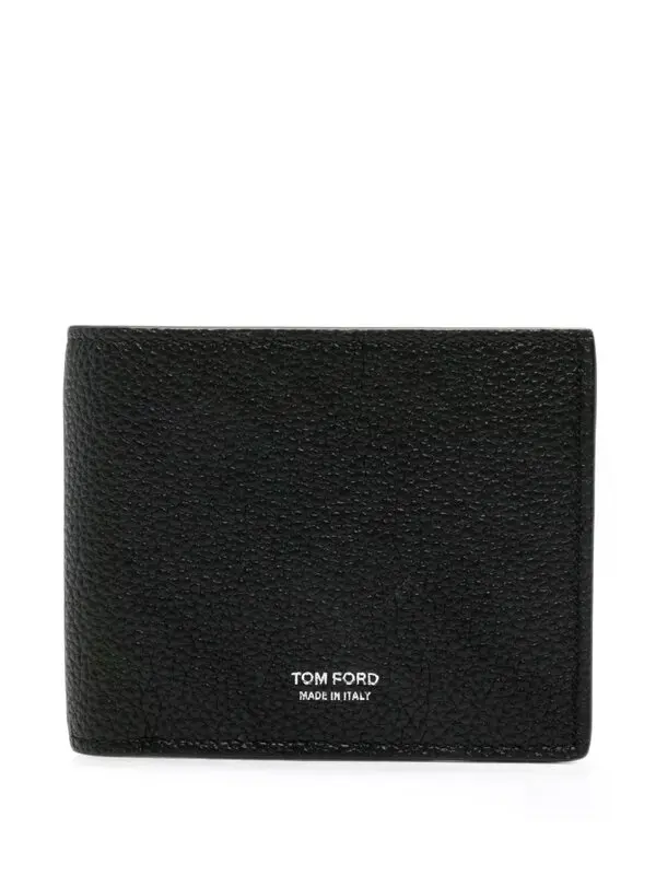 TOM FORD Grained Leather Wallet - Black