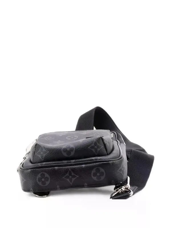 LOUIS VUITTON Avenue Sling Bag Nm Monogram Eclipse Canvas Crossbody Bag