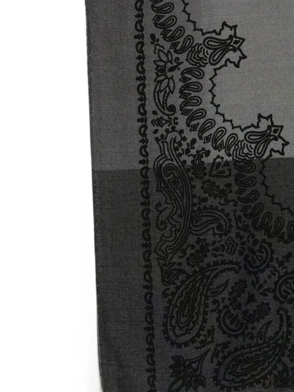 Destin Paisley-print Wool Scarf