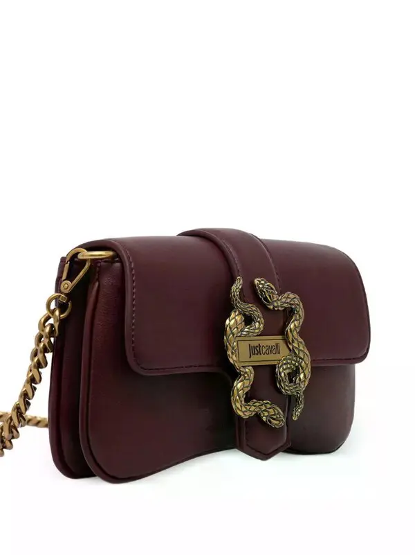 Just Cavalli Iconic Snakes Cross Body Bag - Red