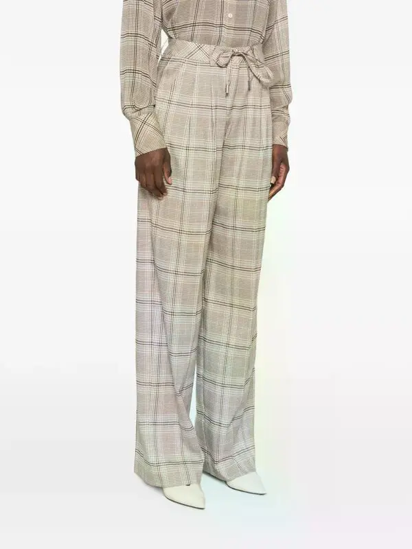 ERMANNO FIRENZE Prince Of Wales Trousers