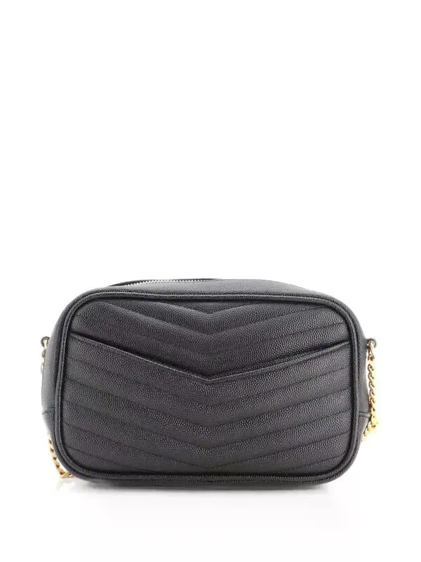 Saint Laurent Lou Camera Bag Matelasse Chevron Leather Mini Crossbody Bag
