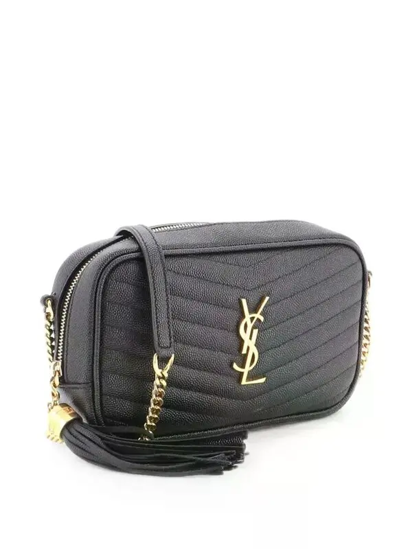 Saint Laurent Lou Camera Bag Matelasse Chevron Leather Mini Crossbody Bag