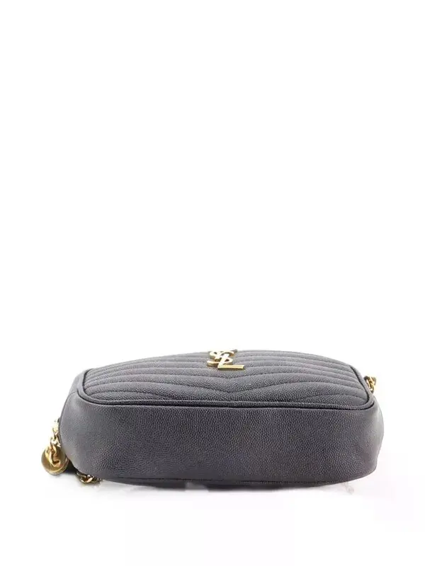Saint Laurent Lou Camera Bag Matelasse Chevron Leather Mini Crossbody Bag