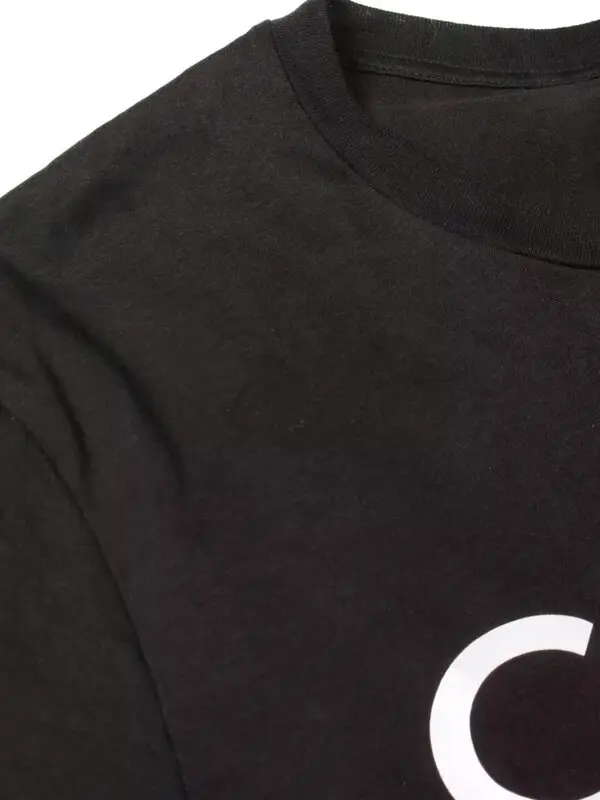 Celine 2000s Logo-print T-shirt - Black