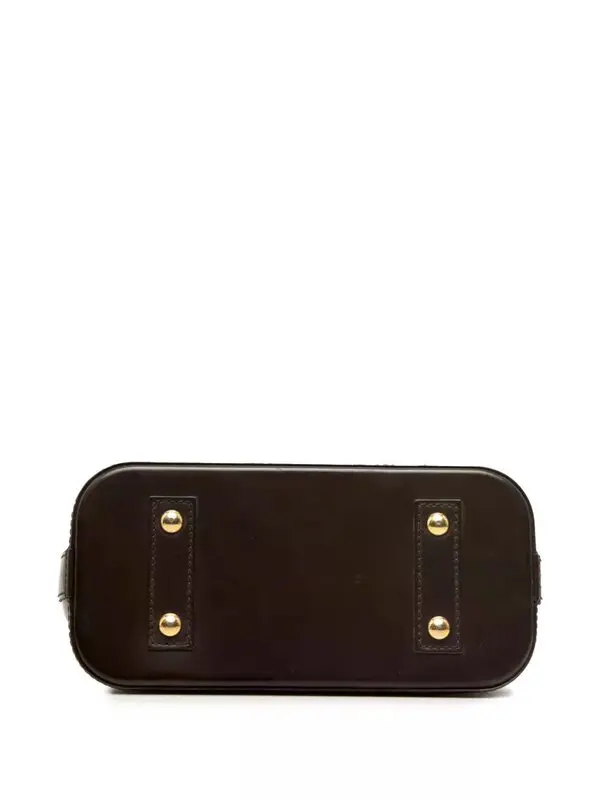 LOUIS VUITTON Damier Ebene Alma Bb Satchel