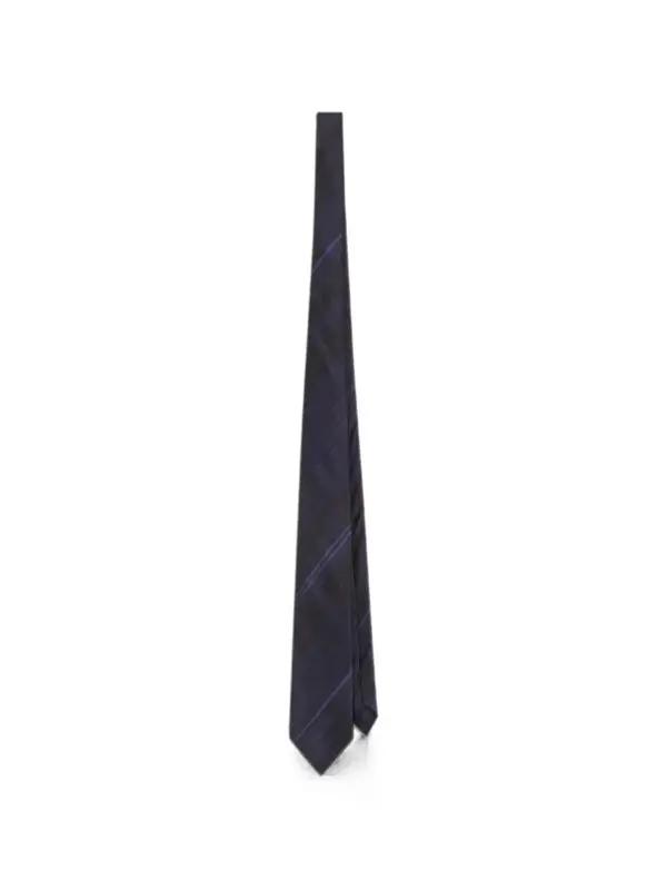 Dolce & Gabbana Striped-print Twill Tie