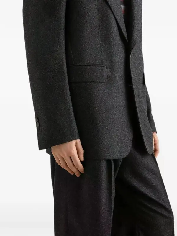 Dolce & Gabbana Sinatra Single-breasted Wool Flannel Jacket