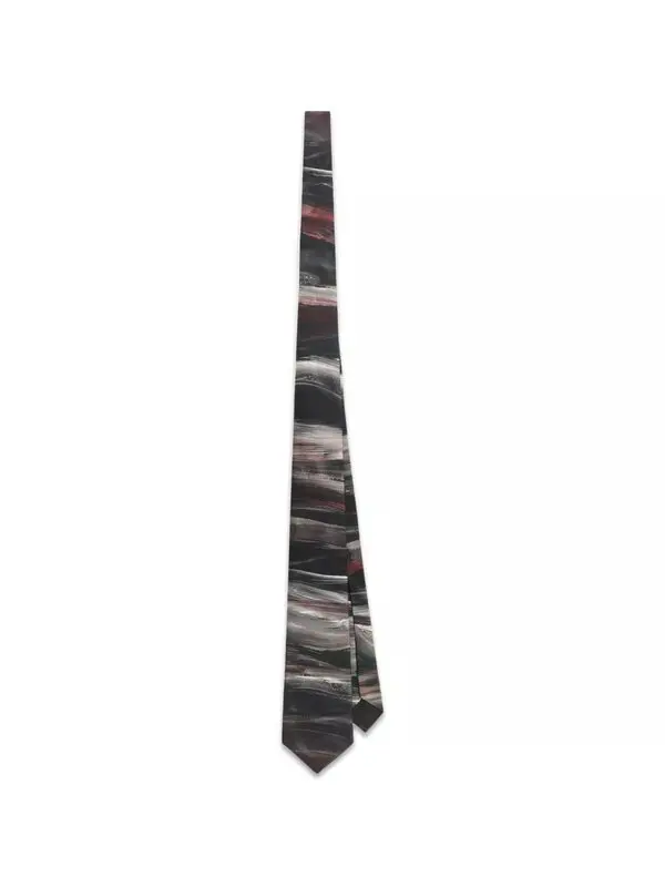 Dolce & Gabbana Abstract-print Silk Tie