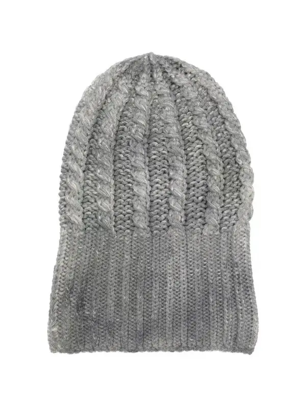 Avant Toi Cable-knit Beanie Hat