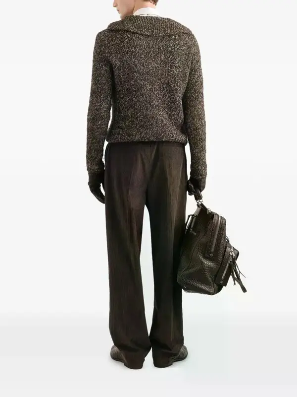 Dolce & Gabbana Alpaca Blend Polo Shirt