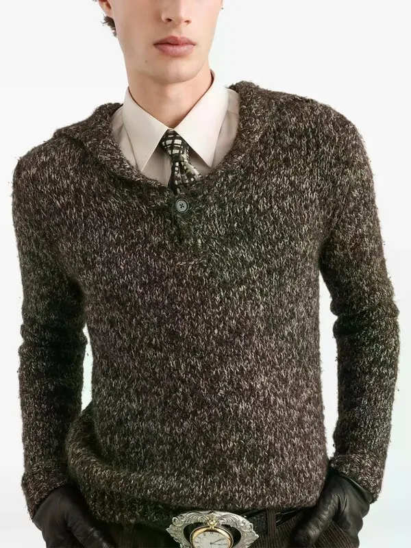 Dolce & Gabbana Alpaca Blend Polo Shirt