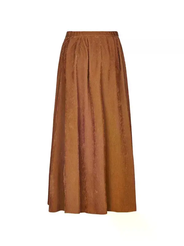 FORTE_FORTE Ribbed Pleated Skirt