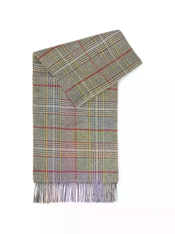 Barbour Macklow Check-pattern Scarf