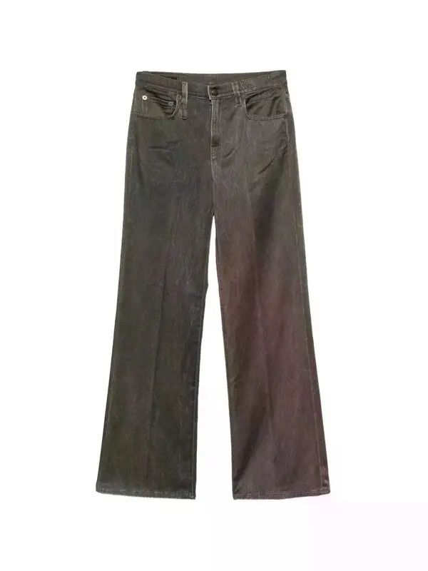R13 Sateen-finish Jeans - Brown