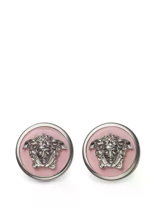 Versace Medusa Earrings - Silver