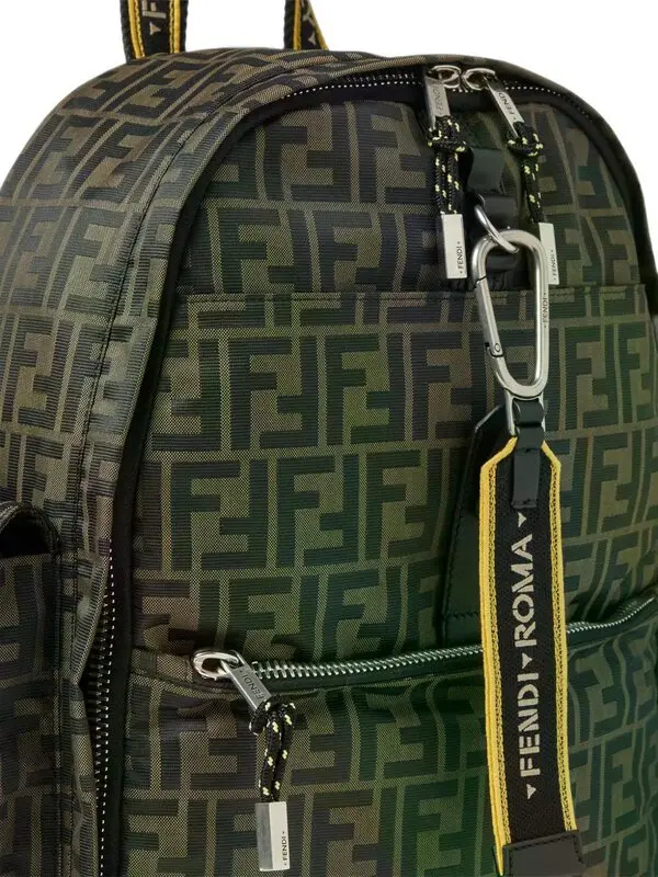 Fendi Climb Superlight Ff Zucca Fabric Backpack