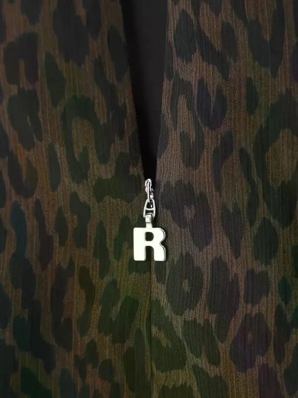 ROTATE BY BIRGER CHRISTENSEN Leopard-print Pencil Skirt