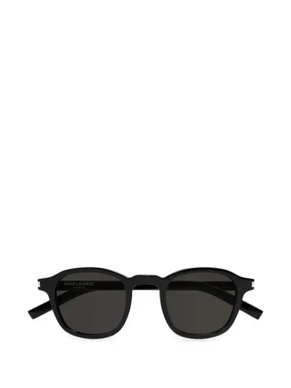 Saint Laurent Slim Square-frame Sunglasses - Black