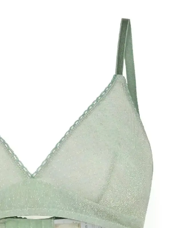 Momoni Tutu Lurex-jersey Bra