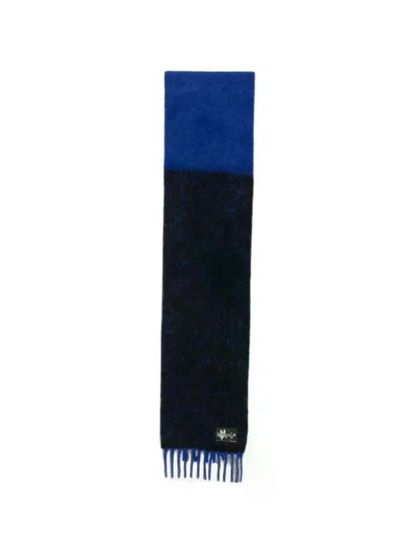 Paul Smith Colour-block Scarf - Blue