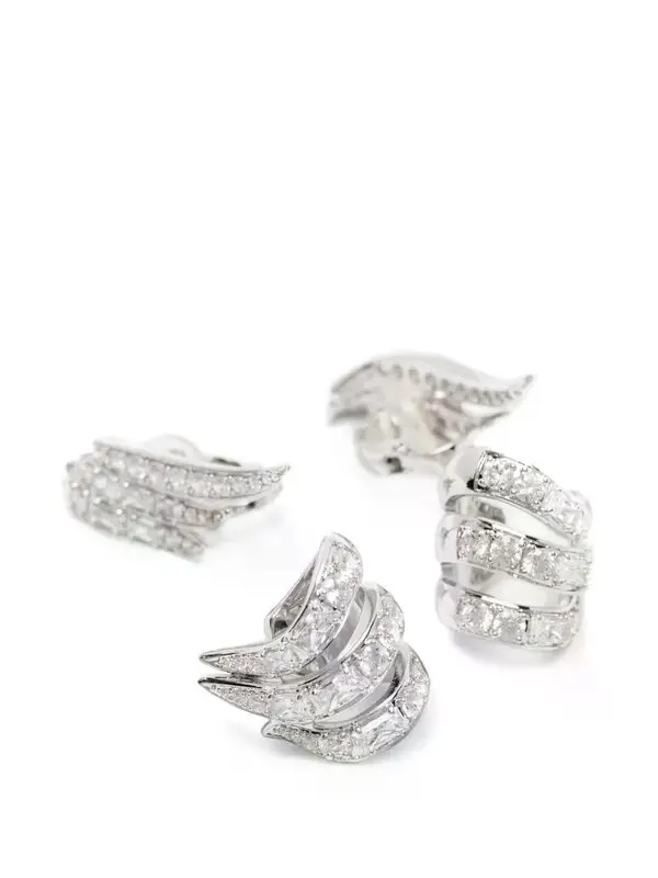 SWAROVSKI Vienna Swan Ear Cuffs