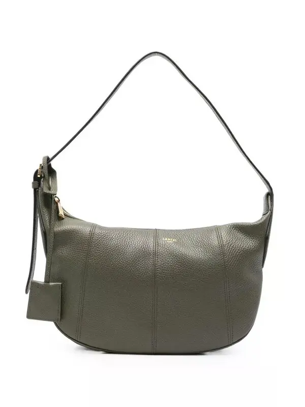 LANCEL Grained Leather Shoulder Bag