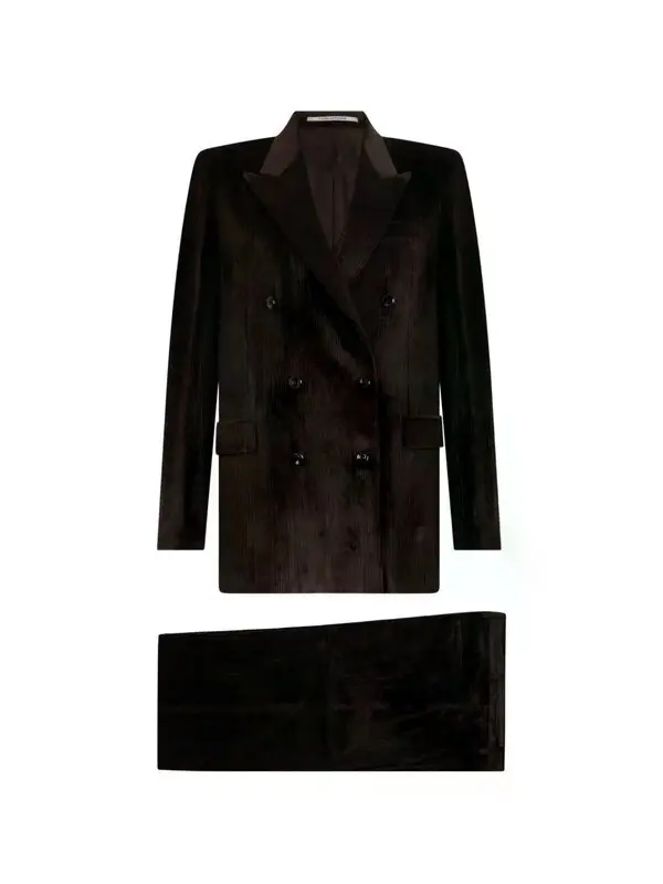 Tagliatore Corduroy Double-breasted Suit