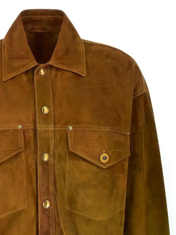 Versace Medusa Suede Jacket