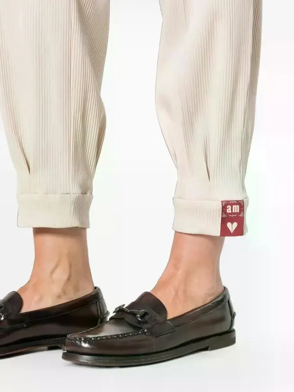 Antonio Marras Contrast-piping Pleated Trousers