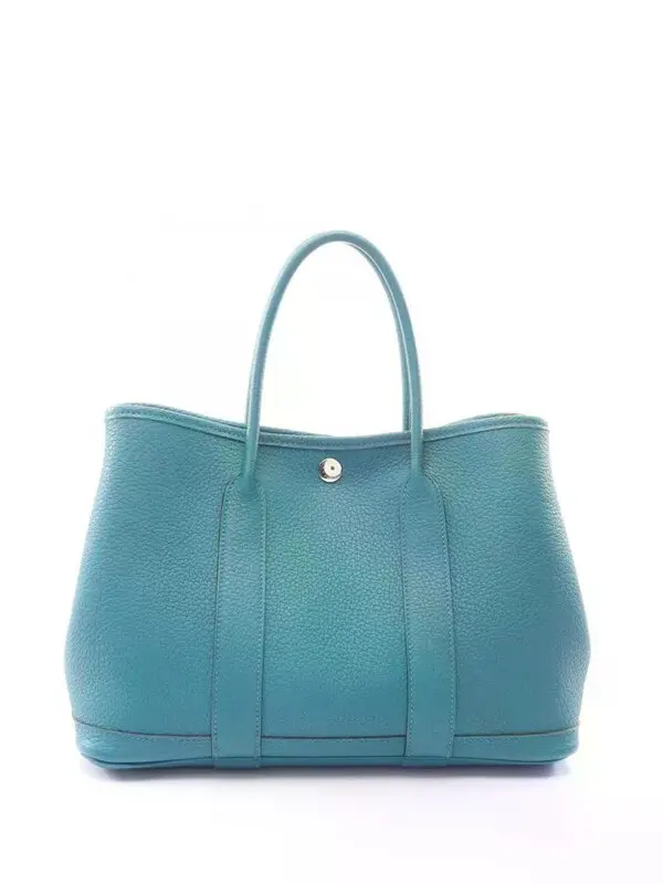 Hermès Negonda Garden Party 30 Tote Bag - Blue