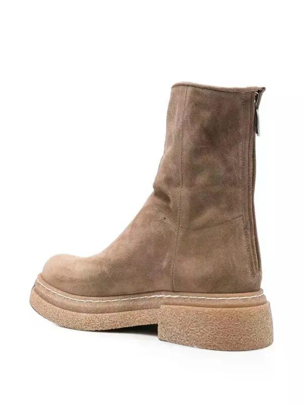 ALBERTO FASCIANI Gill Suede Chunky-sole Ankle Boots