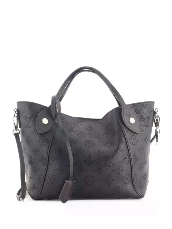 LOUIS VUITTON Hina Mahina Leather Pm Shoulder Bag - Black