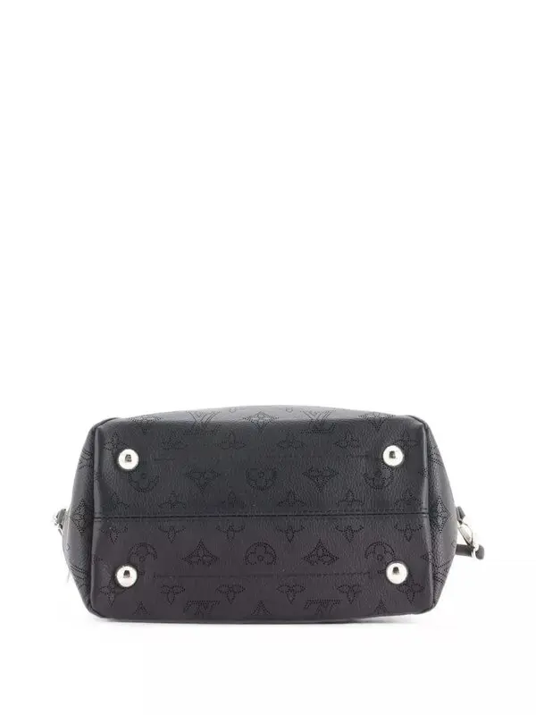 LOUIS VUITTON Hina Mahina Leather Pm Shoulder Bag - Black