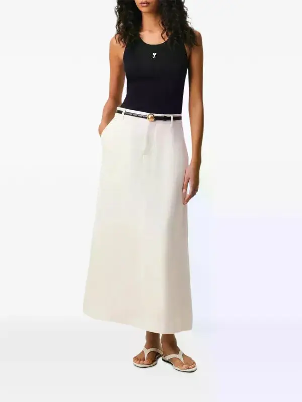 AMI Paris Cotton De Coeur Tank Top