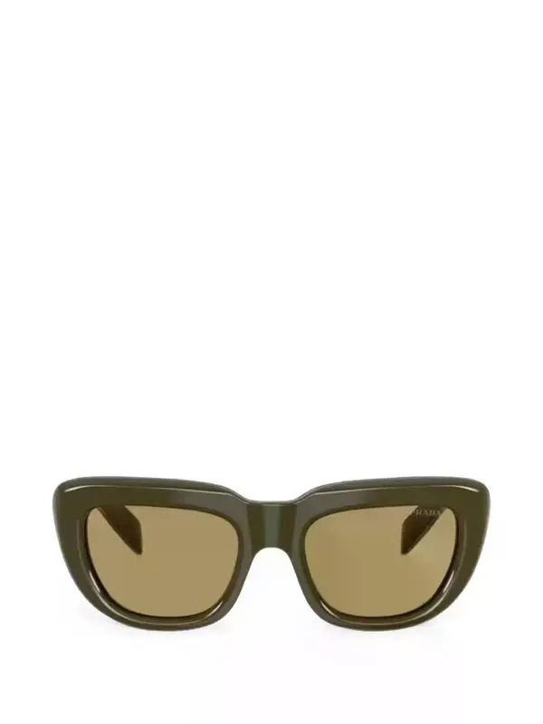 Prada Square Cat-eye Sunglasses - Green