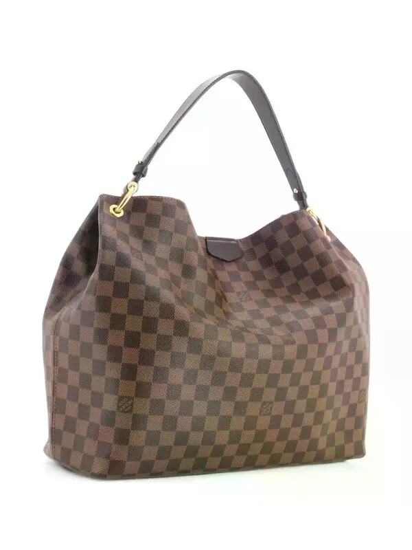 LOUIS VUITTON Graceful Handbag Damier Mm Hobo Bag